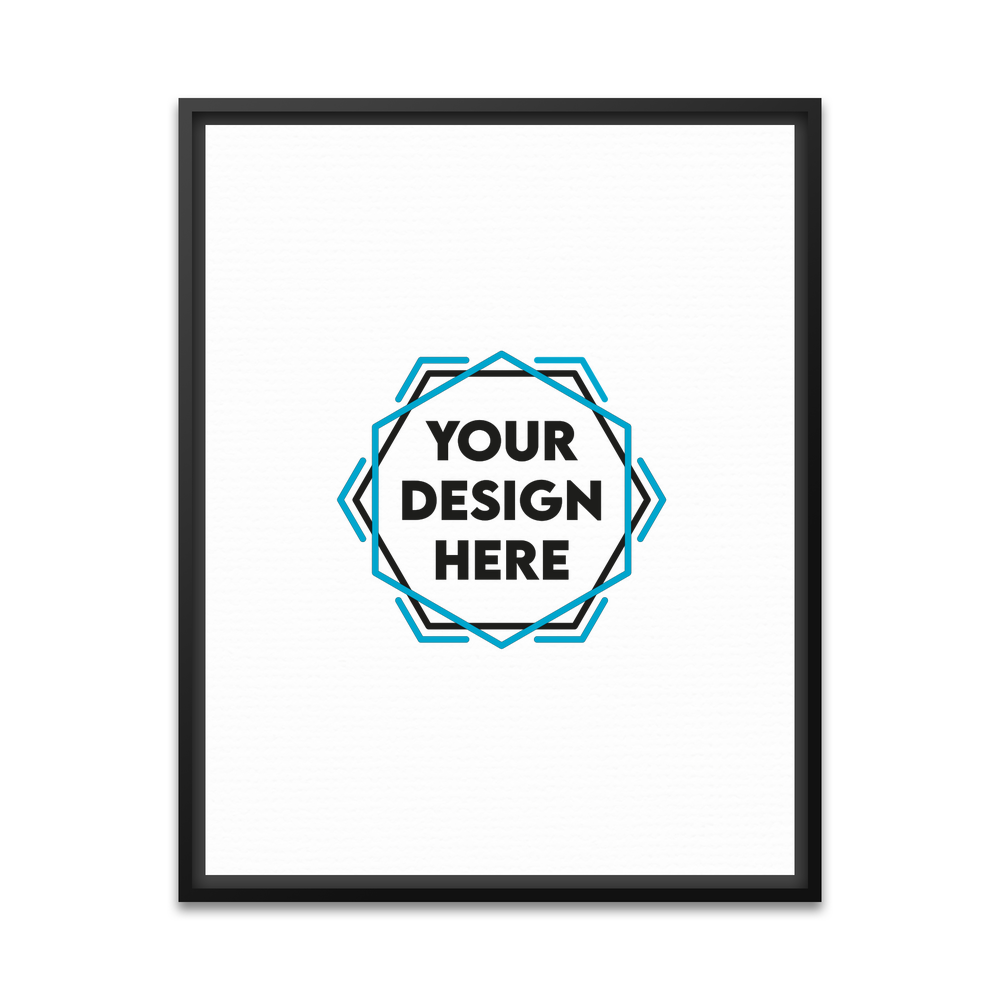 Framed Canvas - 11x14" Portrait - Merchr