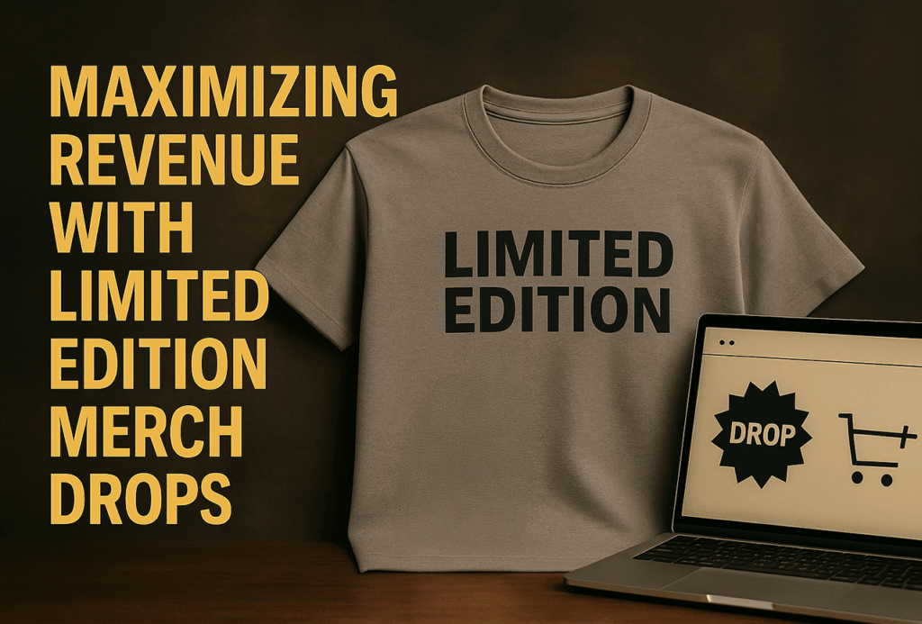 Maximising Revenue with Limited Edition Merch Drops - Merchr
